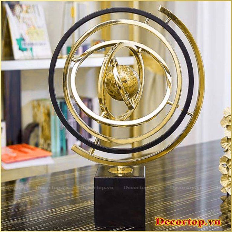Quả địa cầu trang trí Decor đẹp độc đáo DB202 - decortop